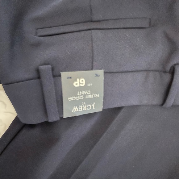 J. Crew Factory | Pants & Jumpsuits | J Crew Ruby Crop Pant Nwt 6p Navy ...
